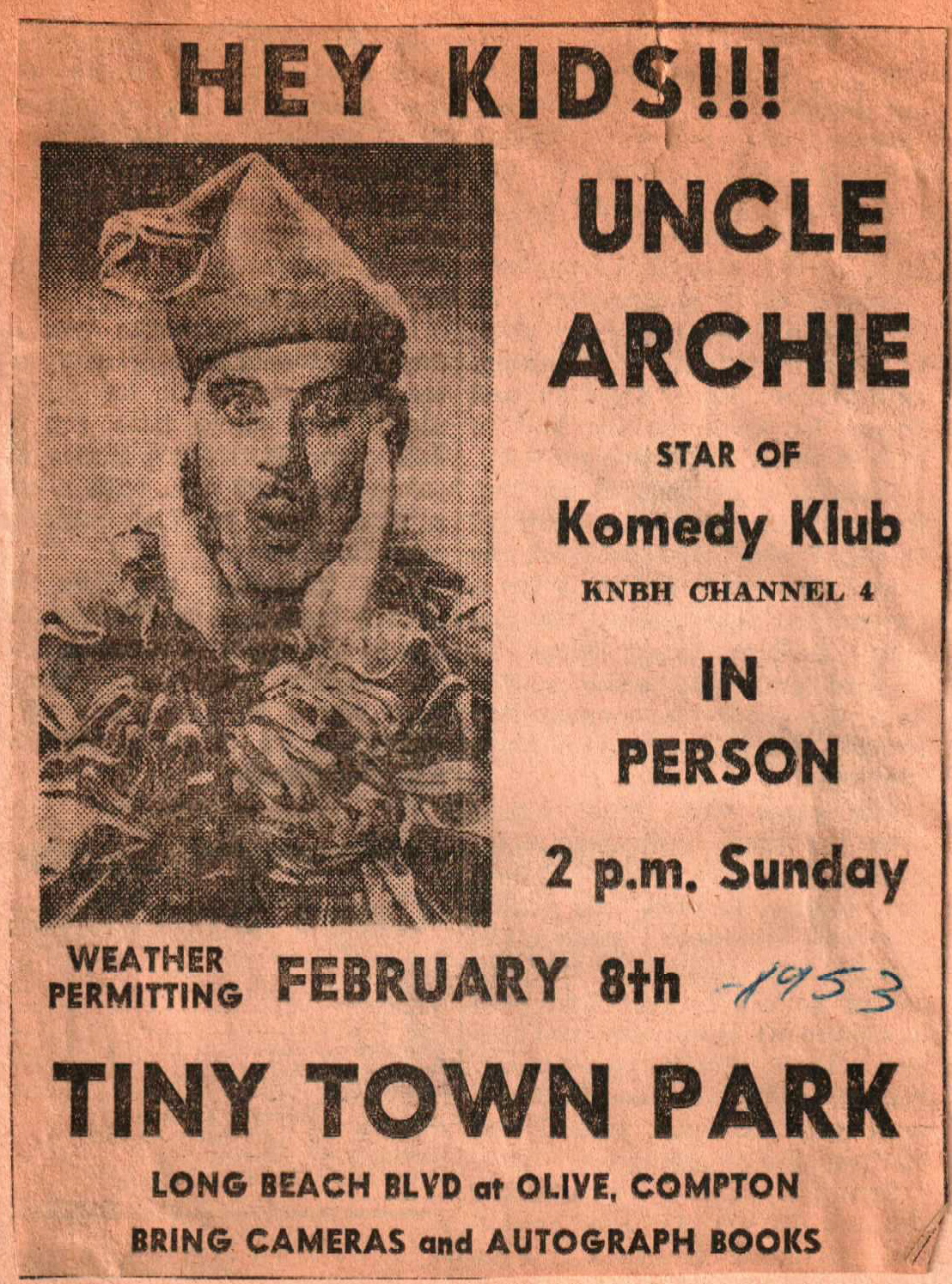 Uncle Archie | Tiny Town Park